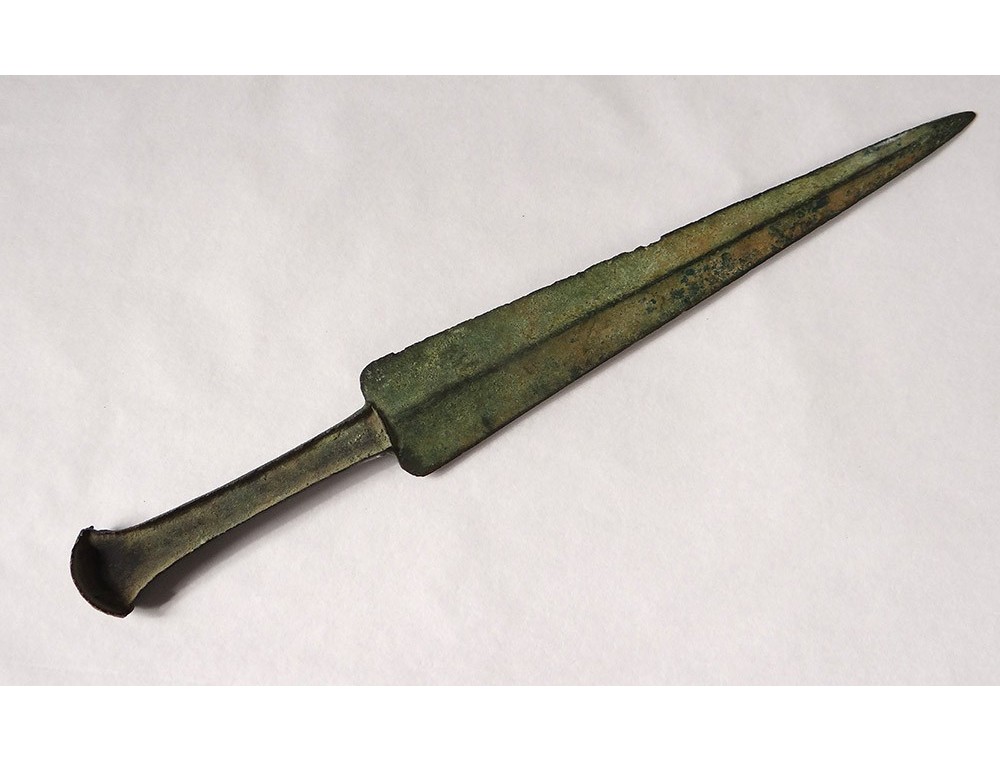 Ancient bronze sword blade Luristan Lorestan ancient Persia Middle East