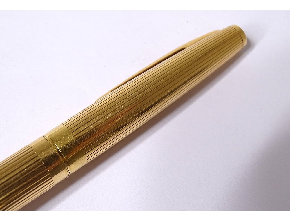Waterman fountain pen 18 carat solid gold eagle head box twentieth century