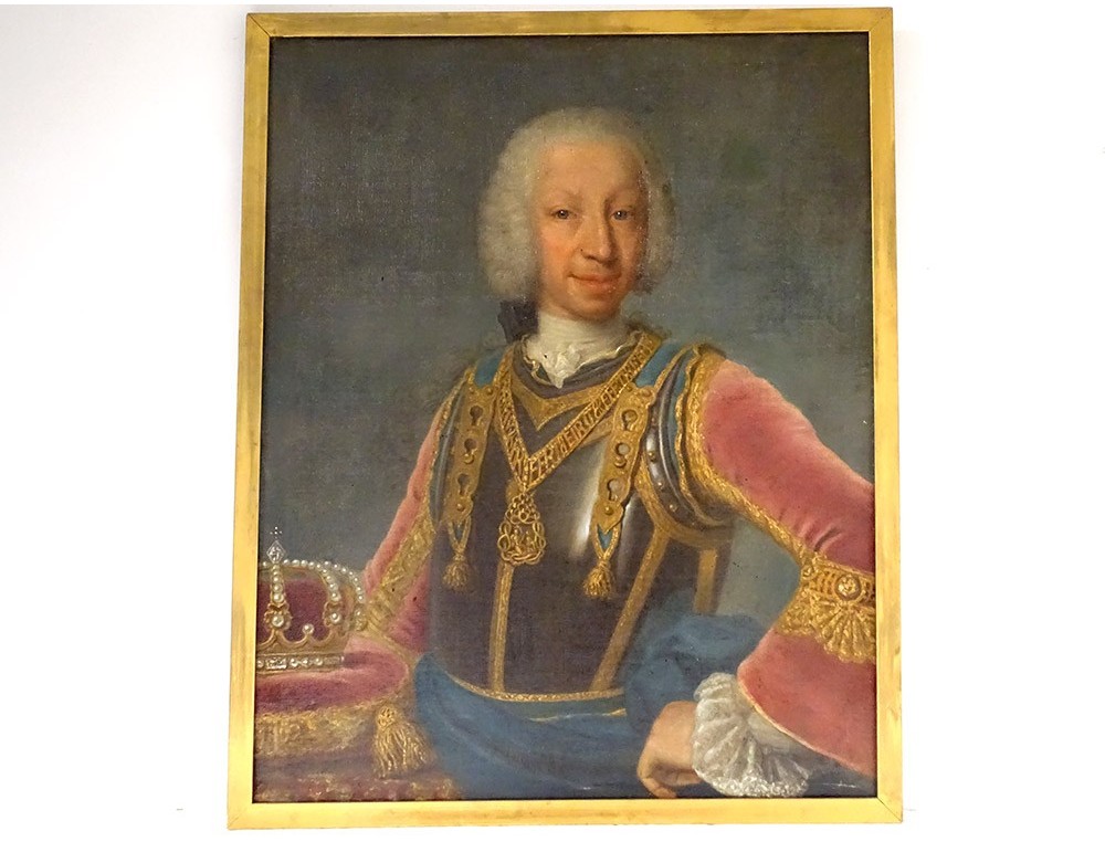 HST noble portrait Grand Duke Germanic Prince St-Empire crown XVII