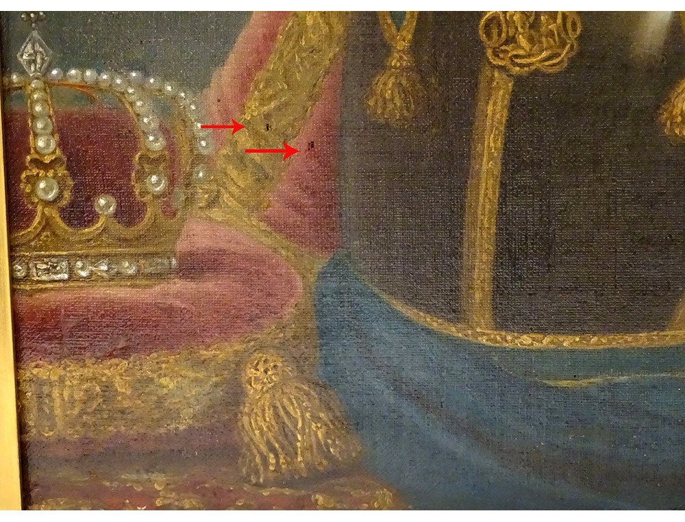 HST noble portrait Grand Duke Germanic Prince St-Empire crown XVII