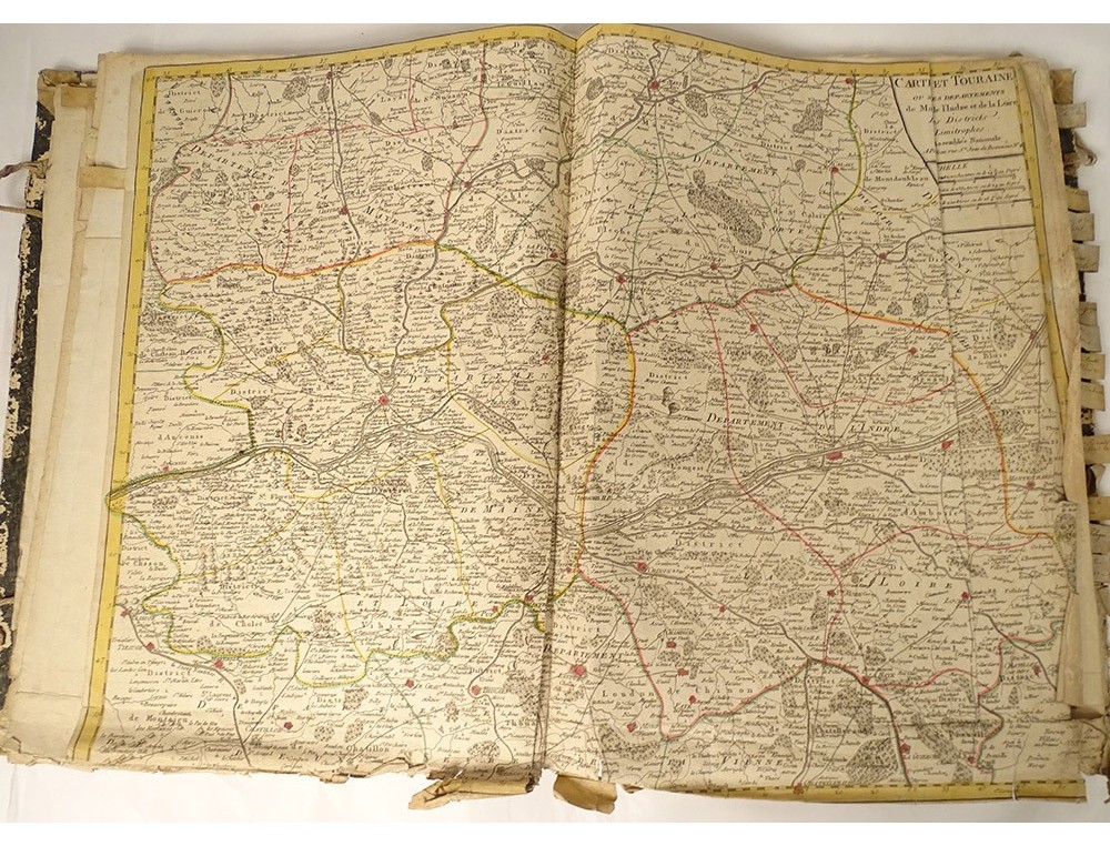 Geographical maps Atlas Mappemonde Guillaume Delisle Geographer XVIIIth