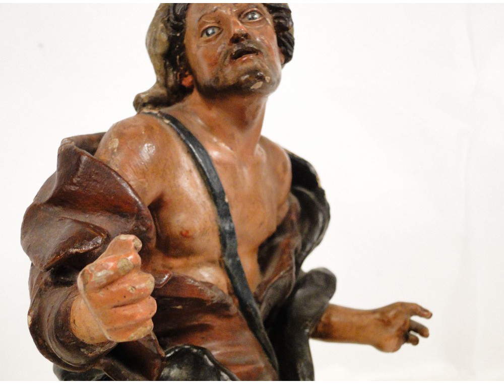 Santon Neapolitan Character Statue Subject 18th