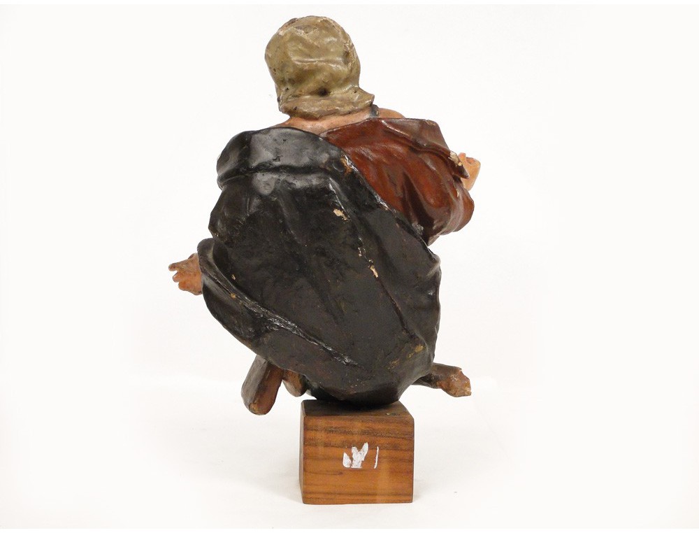 Santon Neapolitan Character Statue Subject 18th