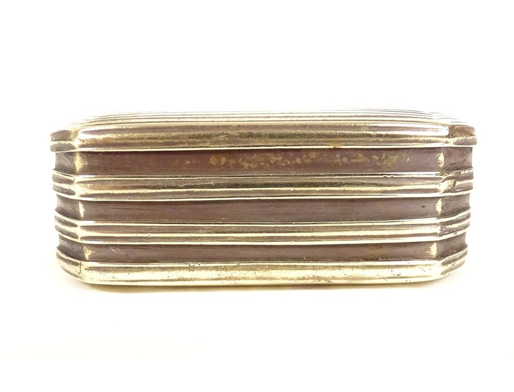 Dutch snuff box copper brass secret cache 18th century