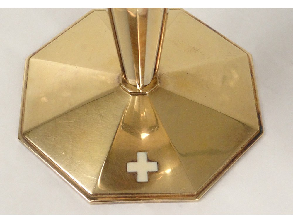 Chalice paten silver gilt cross Minerva antique chalice twentieth thorns