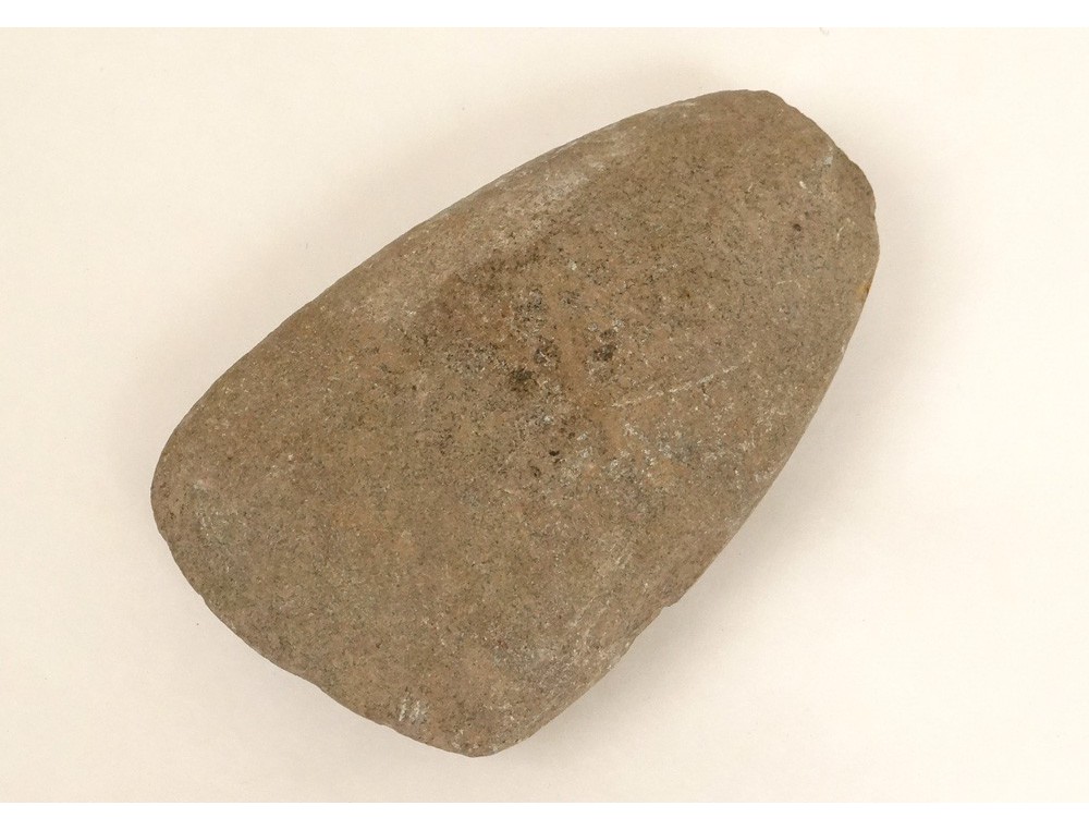 Prehistoric Neolithic stone ax antique collection axis