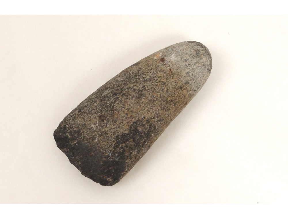 Prehistoric Neolithic stone ax antique collection axis