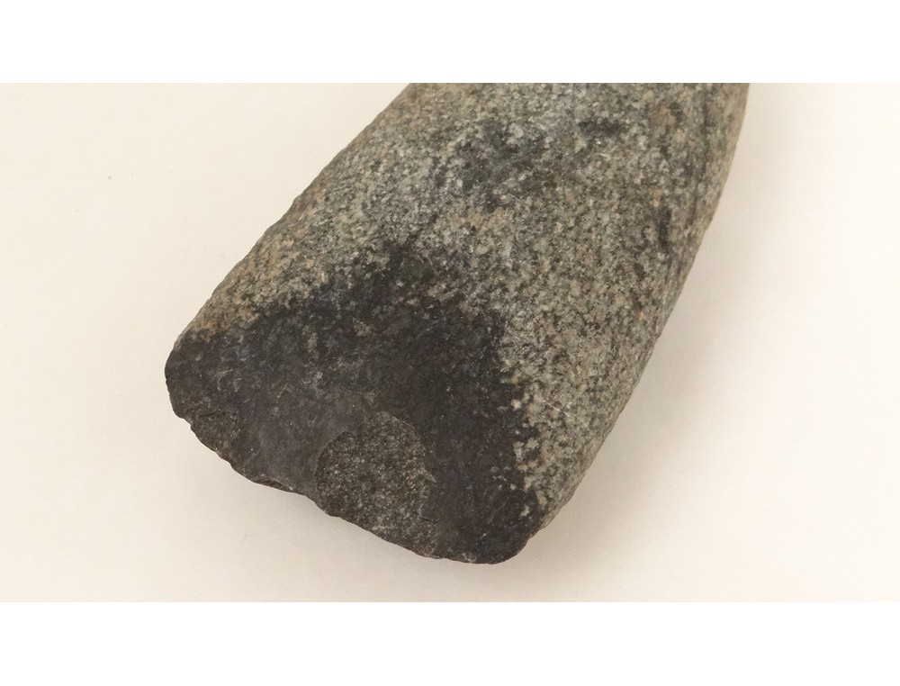 Prehistoric Neolithic stone ax antique collection axis