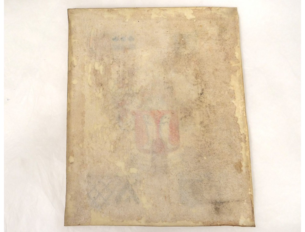 vellum Arms Flemish shield Cabeliau Van der Bruggen currency Holland 18th